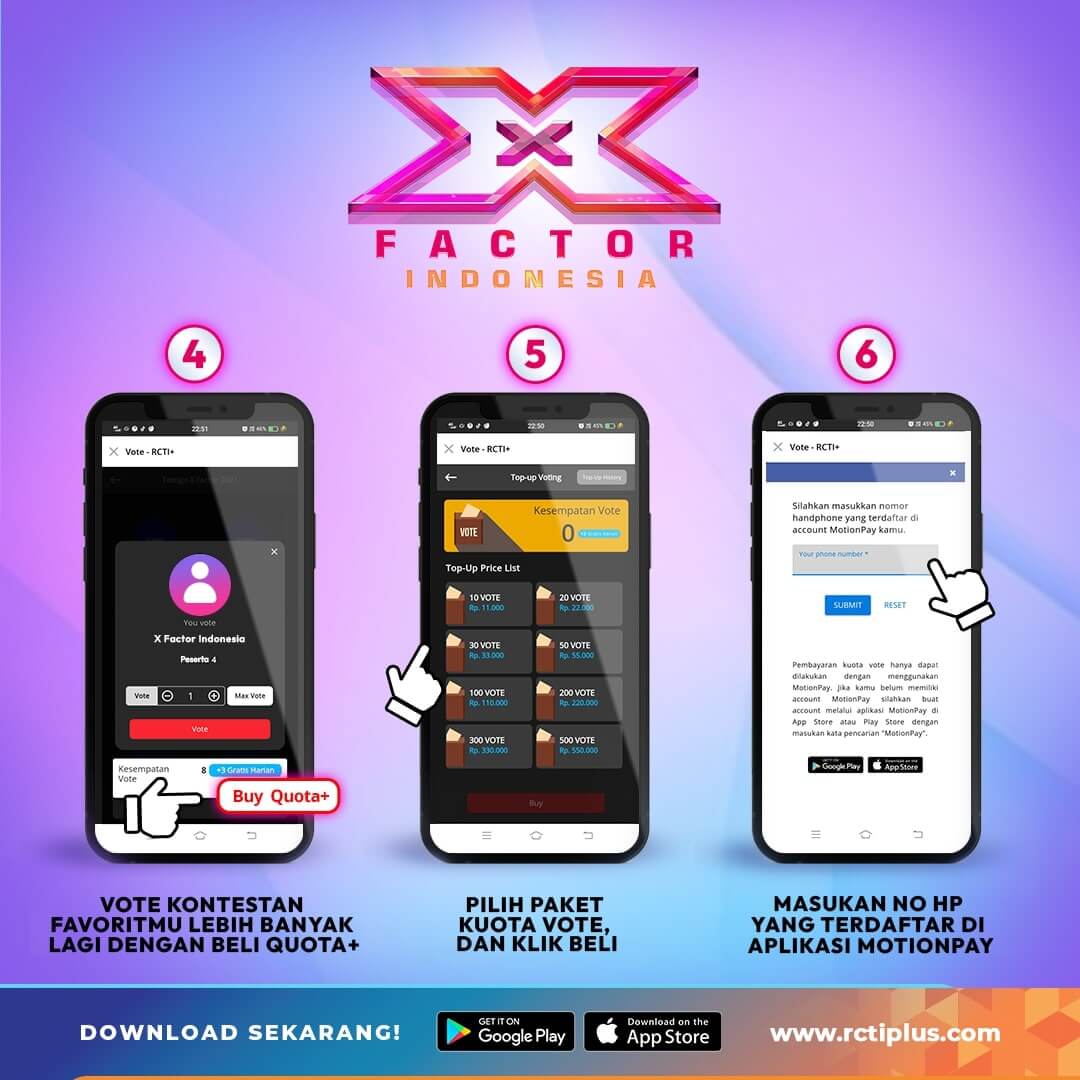 Gala Show! Ini Cara Voting X Factor Indonesia [OFFICIAL]