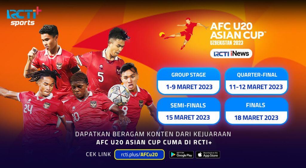 🏆 Jadwal Live Bola Piala Asia/AFC Cup U-20 Hari Ini | RCTI+