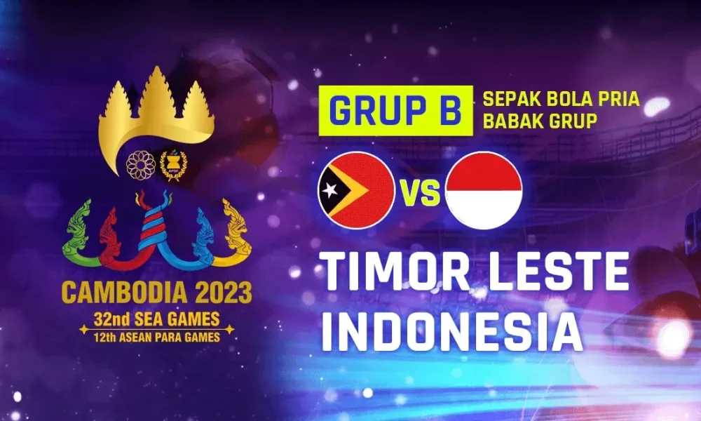 Official Live Jadwal Indonesia vs Timor Leste SEA Games 2023