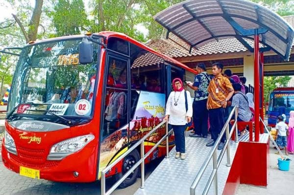 Titik-titik Halte Bus Trans Jateng Rute Purbalingga, Keliling jadi Asik ...