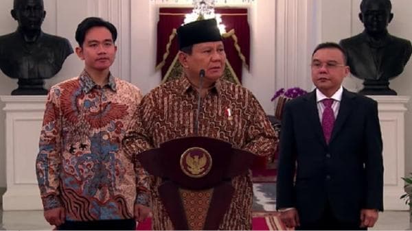 Daftar Nama Menteri Kabinet Merah Putih Prabowo-Gibran, Mayor Teddy jadi Seskab - News+ on RCTI+