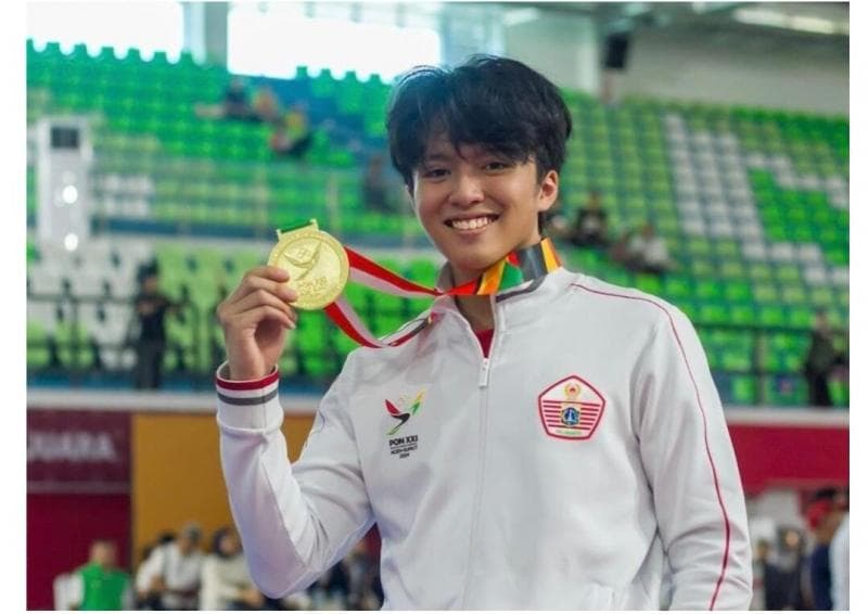 Sejarah! Atlet Jakarta Andi Sultan Raih Emas Taekwondo Nomor Poomsae Freestyle Pertama di PON ...