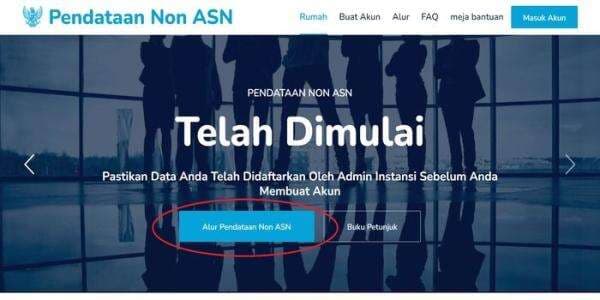 Berikut Link dan Cara Daftar Akun Pendataan Tenaga Non ASN 2022, Jadwal ...